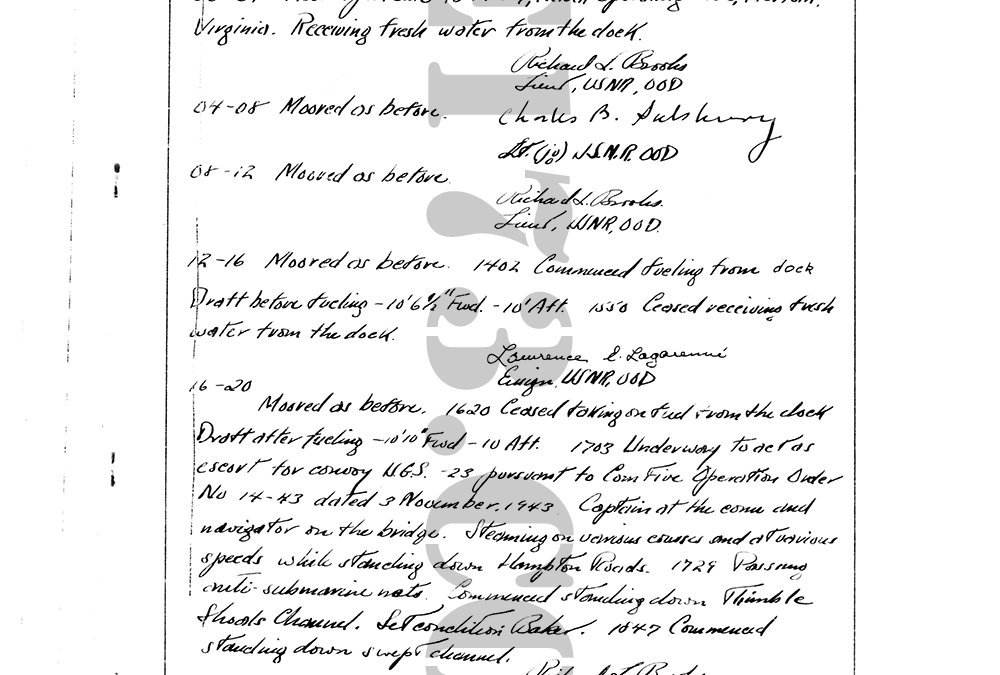 USS Eldridge Microfilm Page 110 - The Philadelphia Experiment From A-Z